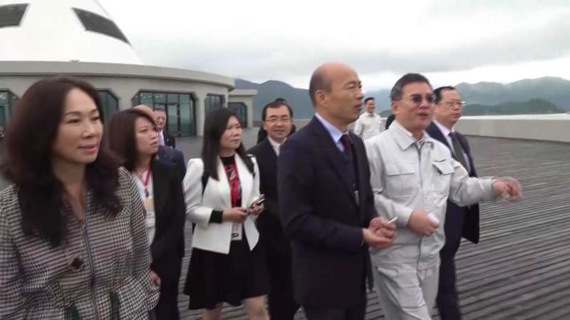 韩国瑜:这个港珠澳大桥真的震撼!