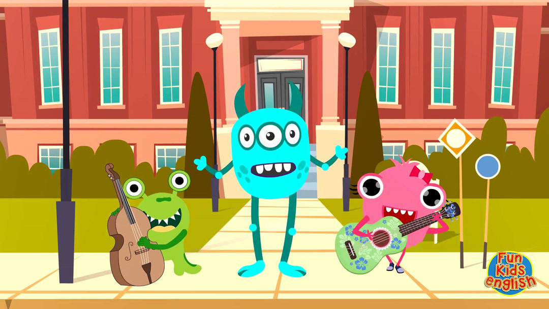 快乐启蒙英语 跟我学唱字母歌 第1集 26个字母汽车歌