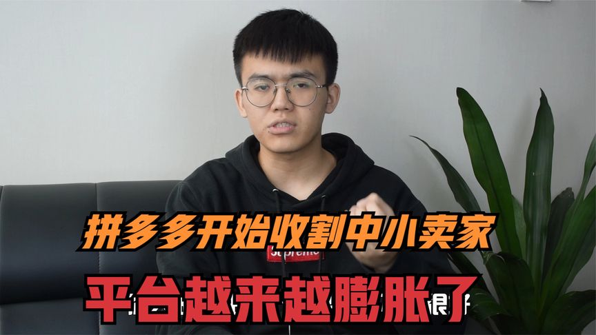 拼多多越来越膨胀,准备开始收割中小卖家,新手得注意了