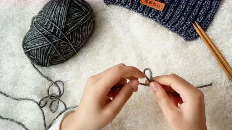 温暖你心毛线 手工编织围巾边织边起针方法,你们get到了吗