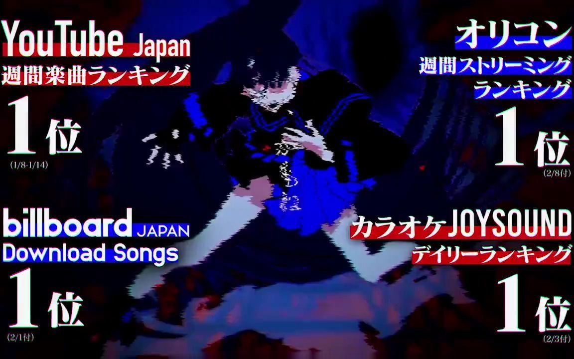 【Ado】烦死了总播放1亿播放宣传录像