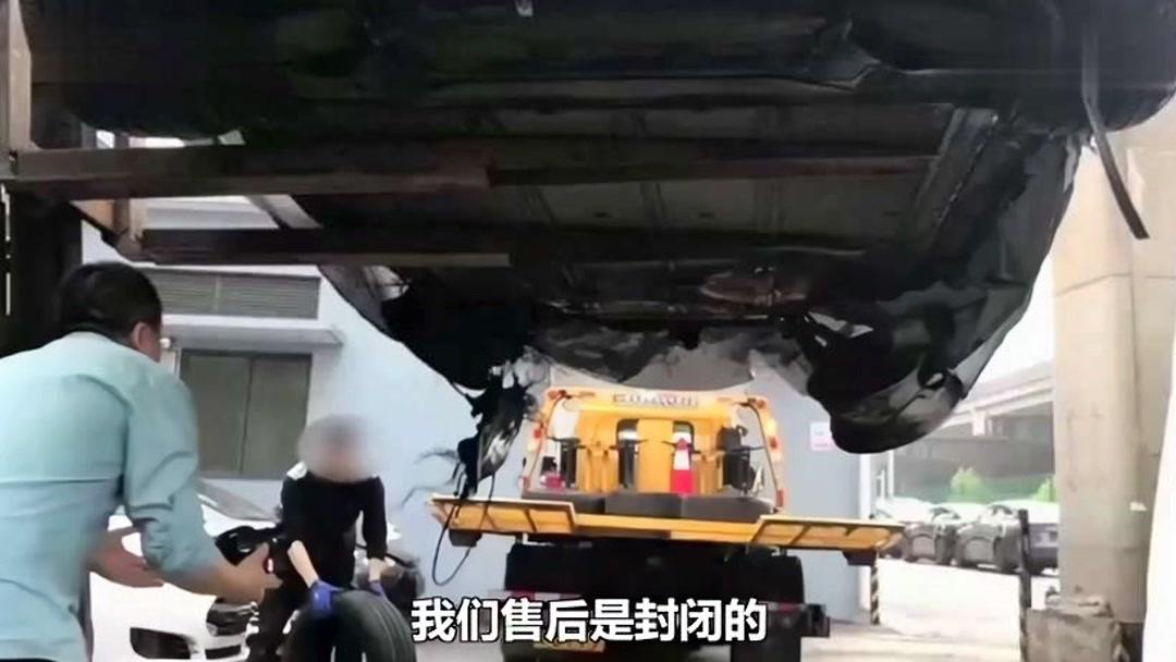 特斯拉轿车电池短路引发自燃？各方现场勘验：尚未得出结论