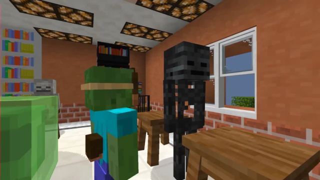 我的世界MC动画:怪物学院 炼药课