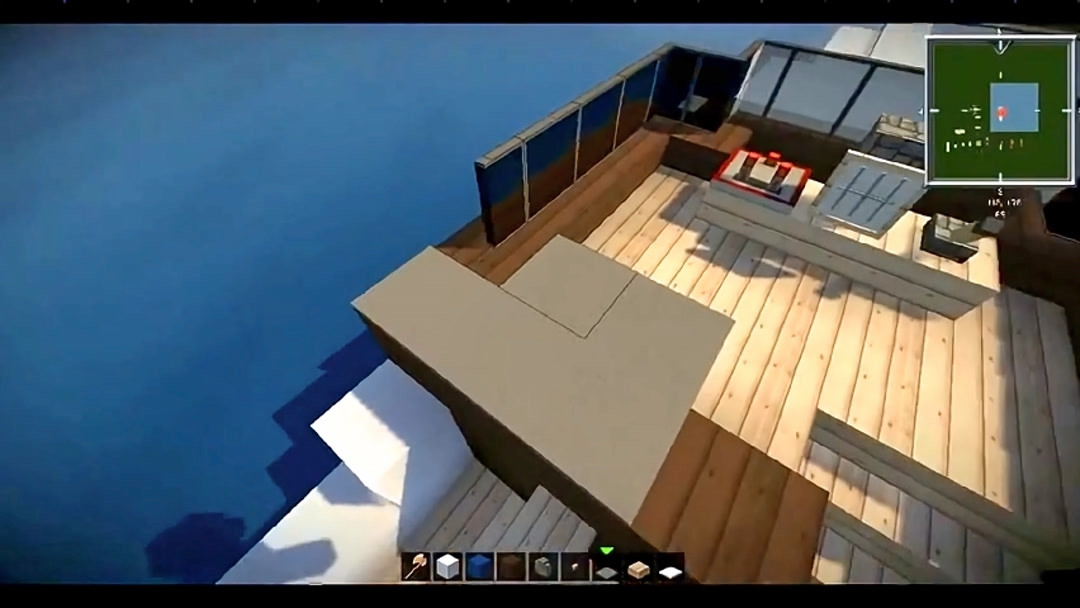 我的世界Minecraft载具教学 - 游艇【旧档补282