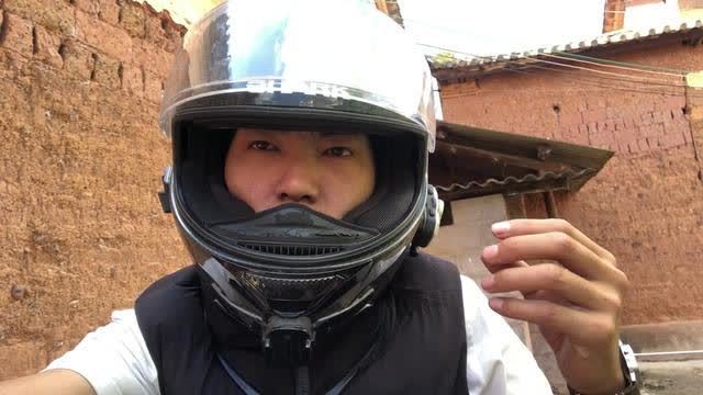 加装的摩托车记录仪实测效果,据说更好的新款D30会给我测摩旅摩托车摩托机车安全骑行