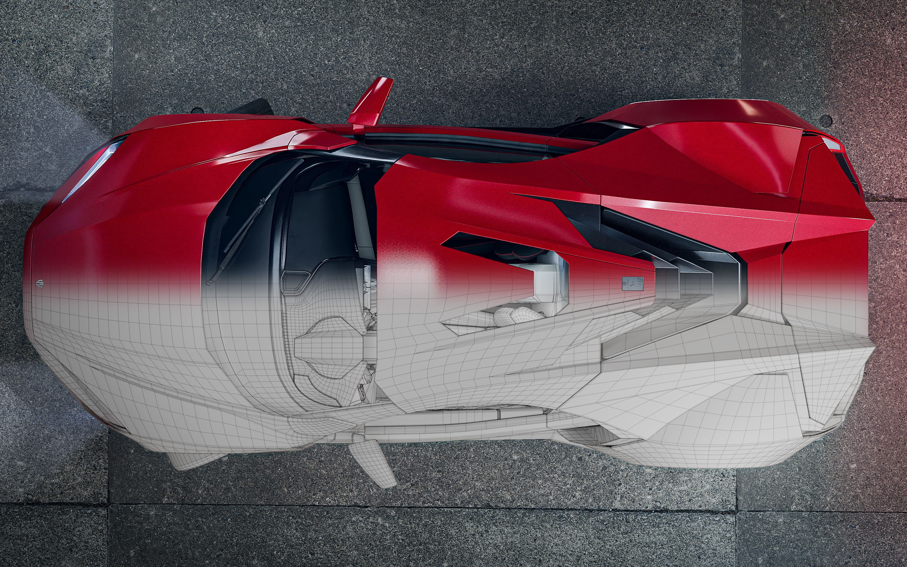 3DMAX场景建模:零基础如何制作一辆酷帅超跑 车子高模载具建模教程