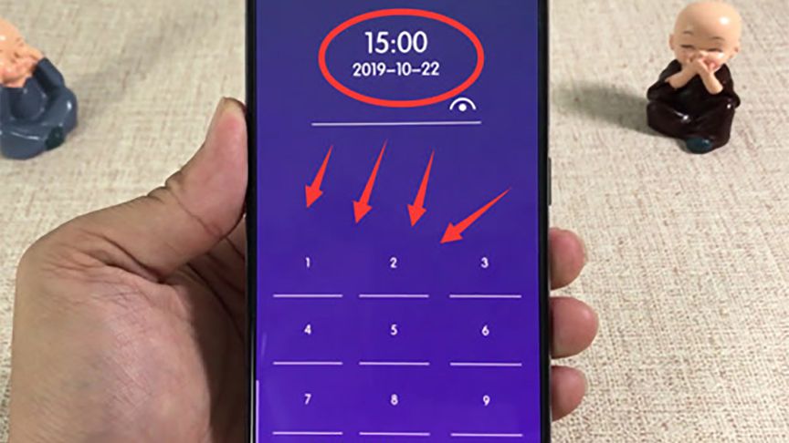 手机锁屏密码太简单了,教你设置动态的密码 ,密码实时变化