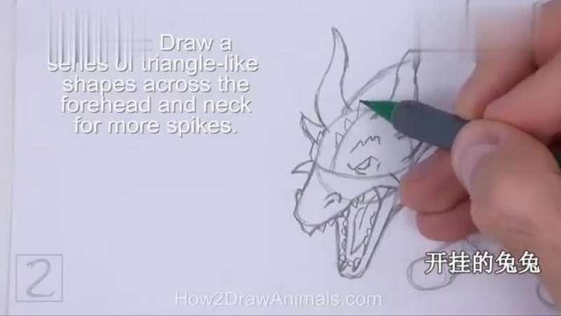 简笔画教学:3分钟教你画一只龙,很简单!