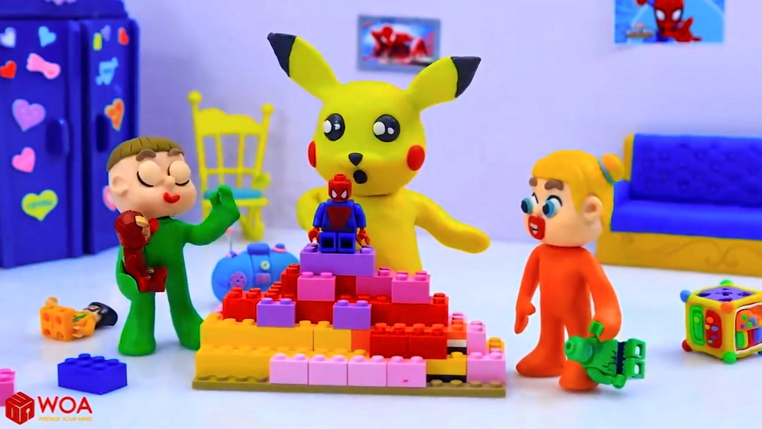 卢卡动画:卢卡宝宝照顾新伙伴皮卡丘!