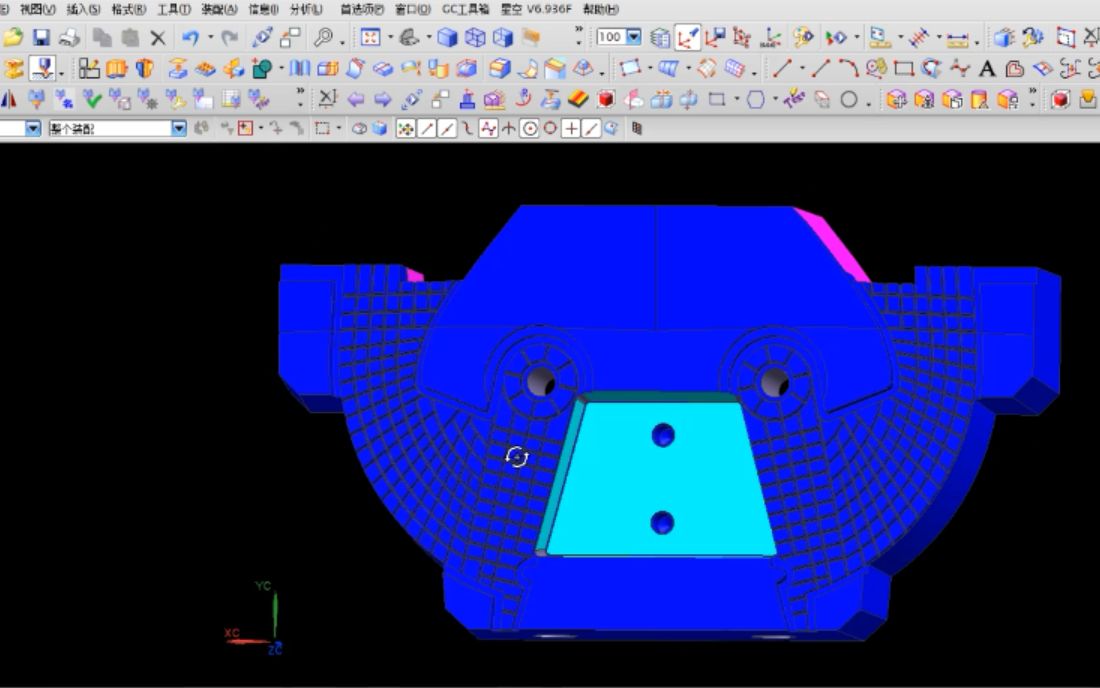 UG编程15年老师傅讲解CNC加工中型家电模具滑块背面编程