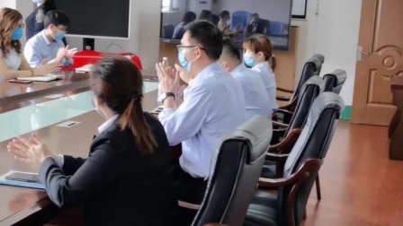 艾龙饮水机公司早会短视频