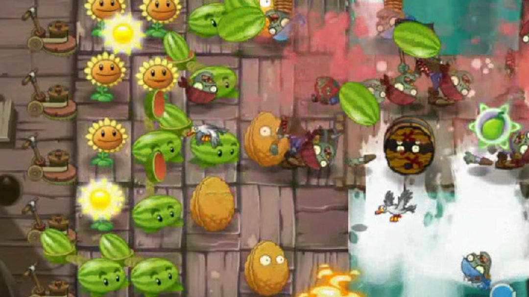 【虾米】植物大战僵尸 保护好我们的豆子 游戏