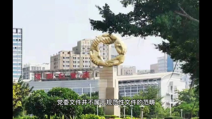 党委文件并不属于规范性文件的范畴法院无权审查党委文件是否合法