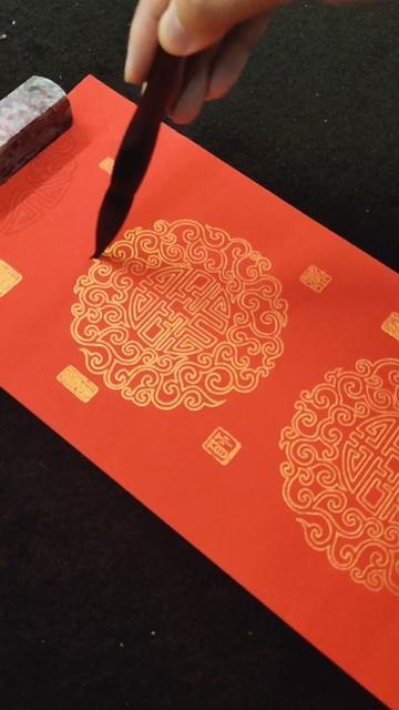 春联来了,快自己动手给家里写一副吧书法,毛笔字,春联,好物年货节,楷书