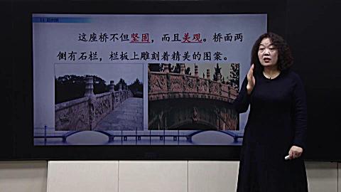 三下语文第11课《赵州桥》第二课时