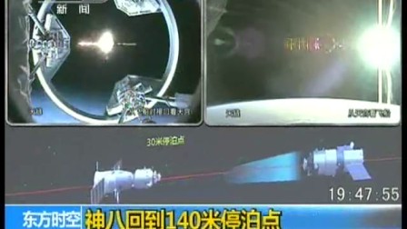 天宫一号与神舟八号二次对接全程回顾