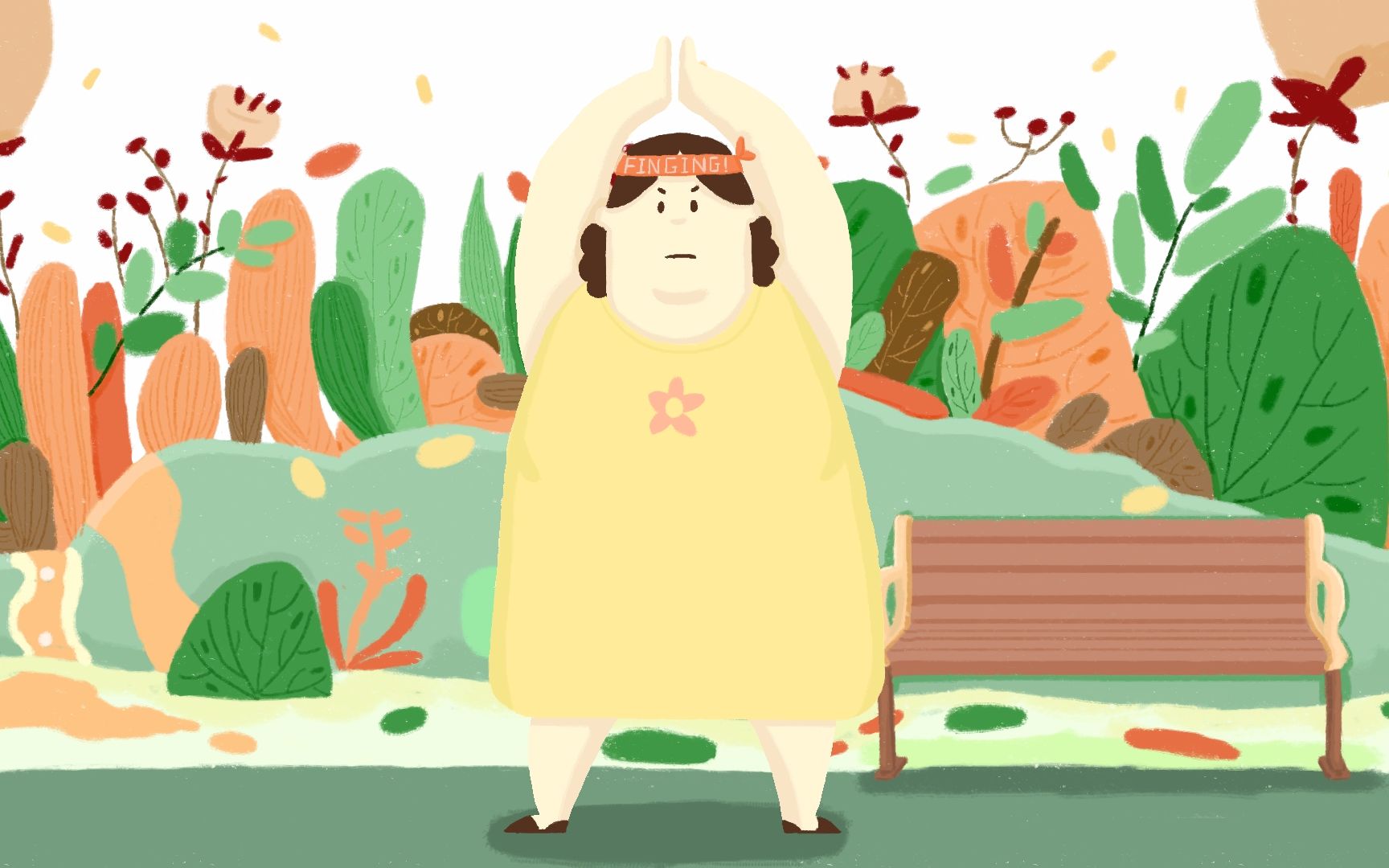 【原创动画】关于减肥历程的自我阐述—《胖妮》二维动画短片