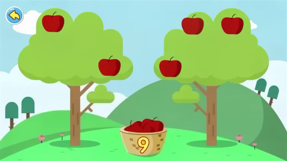 宝宝学加法1亲子互动小游戏