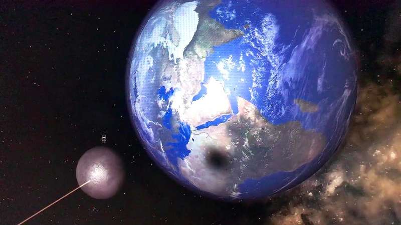 模拟巨大陨石撞击地球,地球会发生什么?