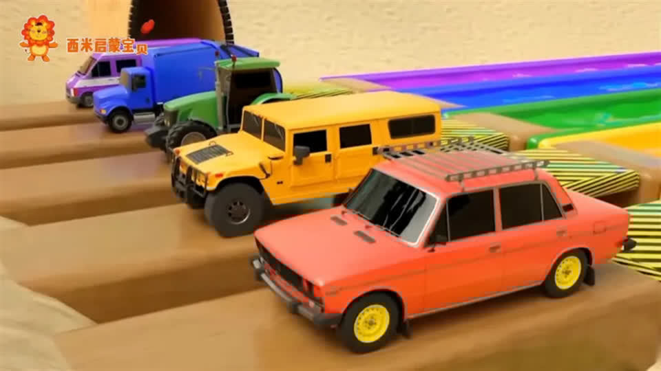 工程车动画这么多小汽车你们都认识吗