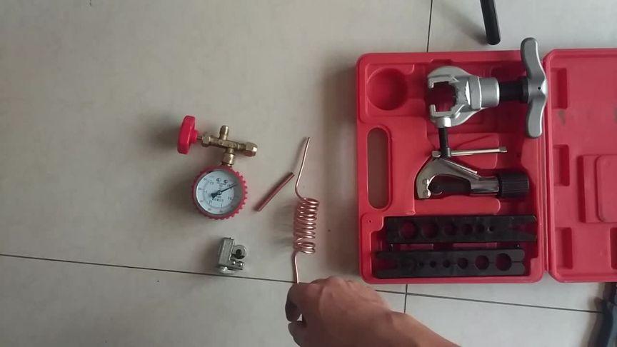 冰箱维修加氟工具的制作,铜管如何扩口,焊炬焊接铜管注意问题