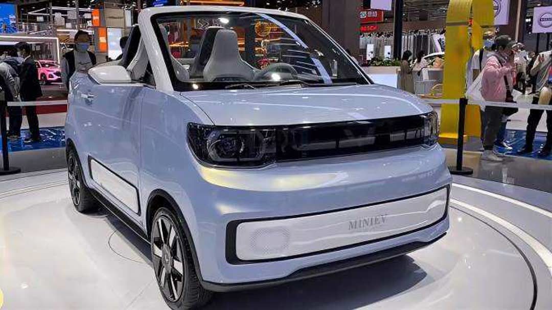 2021五菱宏光Mini 敞篷,外观内饰,