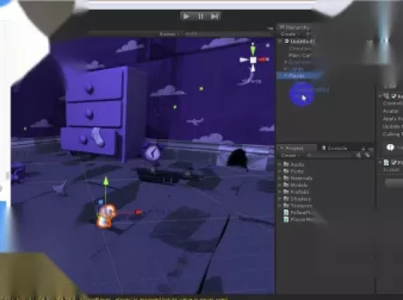 Unity3d教程 游戏开发_制作恶魔射手_人物移动