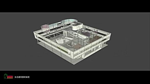 草图大师建筑分析动画