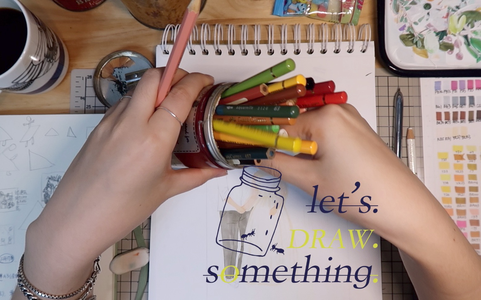 【手绘插画】amis的手绘日常#4 需要耐心的每一天