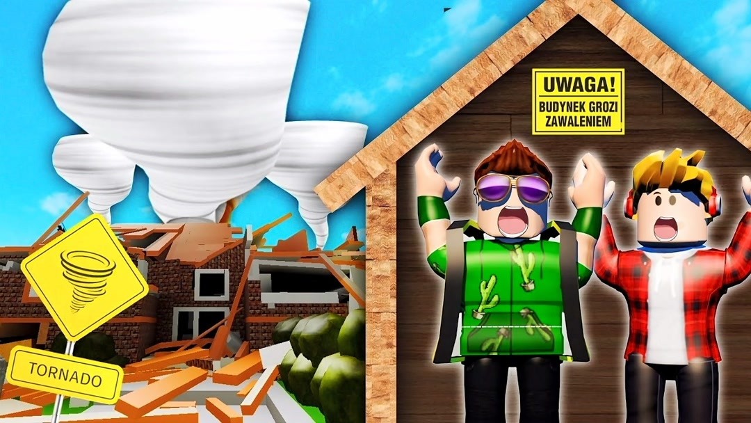 Roblox灾难生存模拟器 一块巨型陨石直接砸向我!小飞象解说