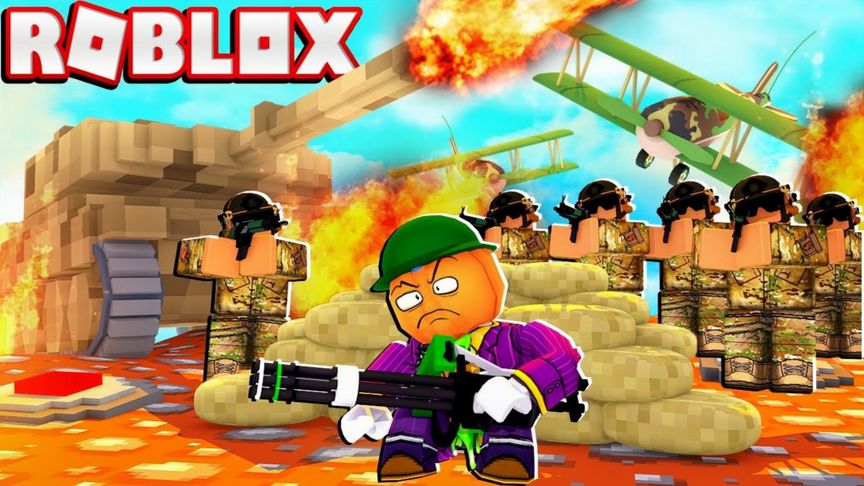 Roblox战争模拟器!突击步枪大战敌军装甲坦克?面面解说