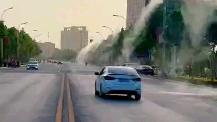 道路喷雾降尘案例分享,有效控制空气污染,详询江西锦胜雾森