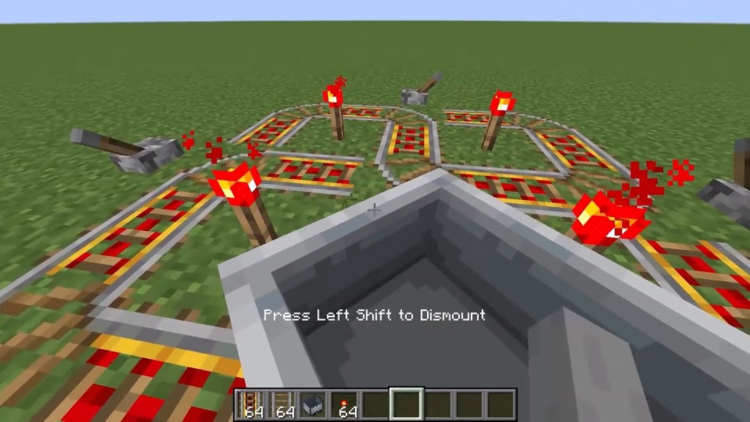 我的世界,这个铁路技巧会让你开心