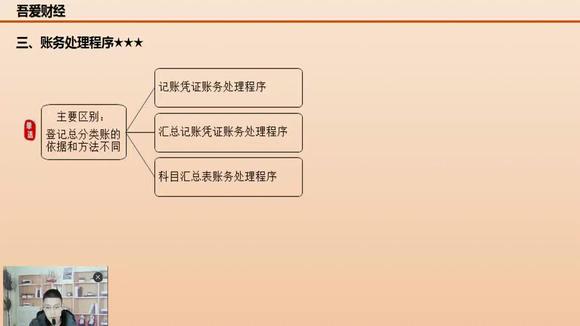 2019年会计实务:第19讲,第一章账务处理程序
