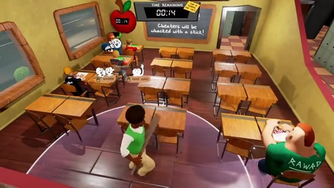 【作弊模拟器】期末考试爆笑作弊游戏,逮到被老师爆锤!小格解说