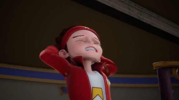 奇幻牙仙堡.:三人来到星牙厂,皮皮和威威比赛,皮皮前两场输了