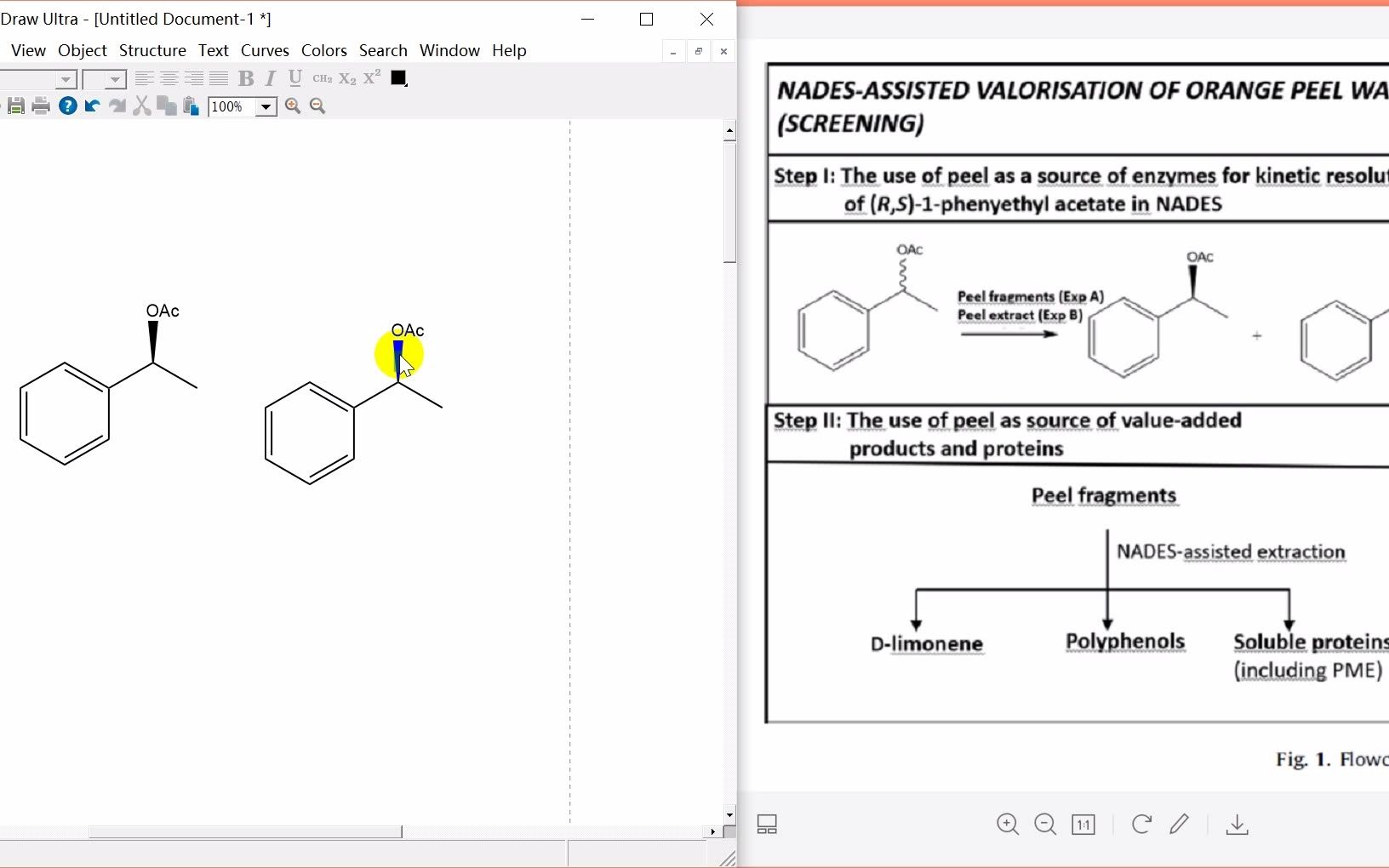 ChemBioDraw 5.7日 画图