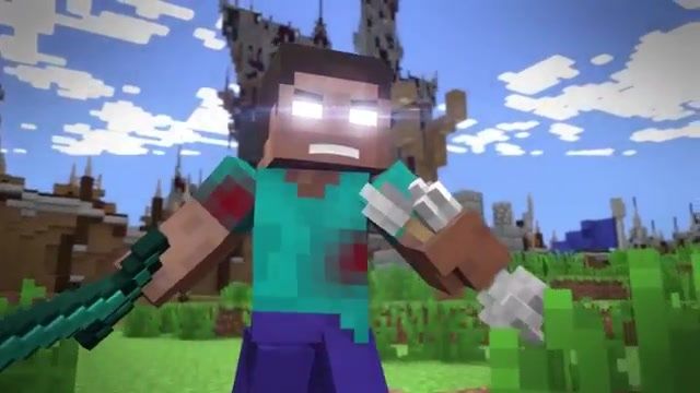 我的世界:游戏打斗动画,这特效我服