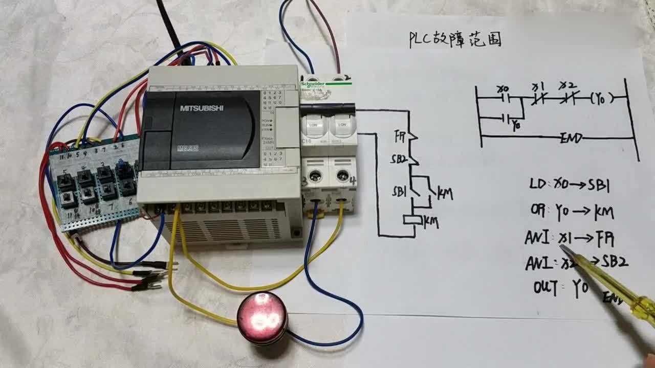 PLC查故障很难吗?老电工把故障分三类,重点把查故障方法教给你