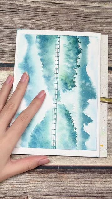 居然还有80的宝子没画过古风水彩