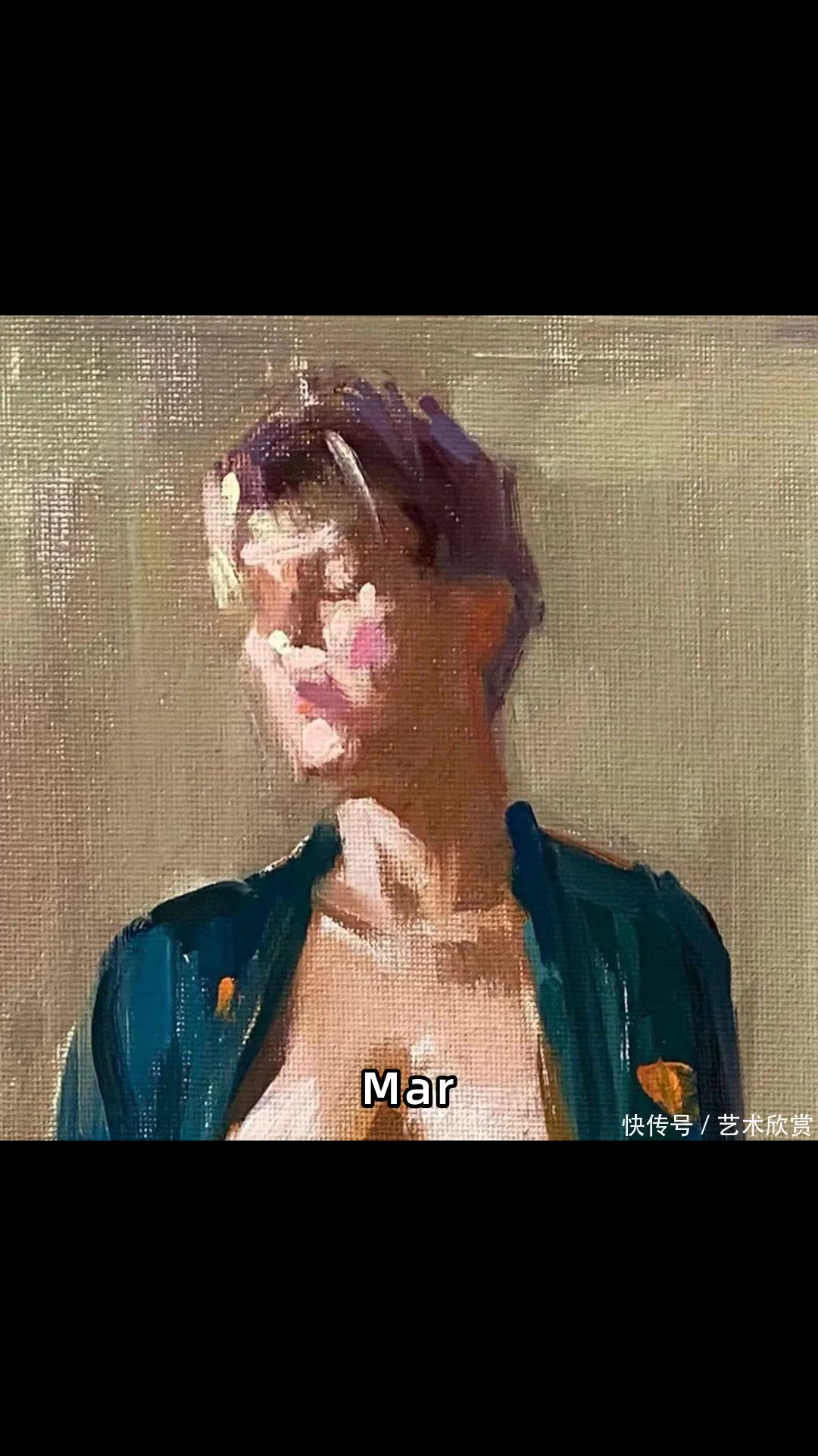 概括的笔触,光影和色彩具佳人物油画︱Marjorie Hicks绘画