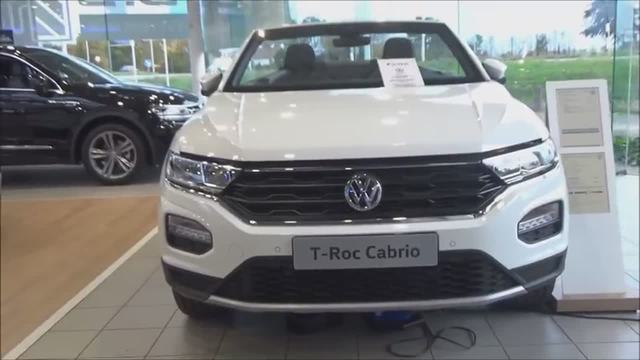 大众“探歌”敞篷版展示,双门设计