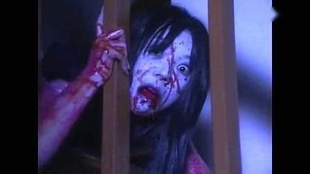 我在日本禁播未删节TV版《咒怨1》截了一段小视频