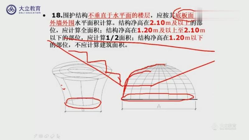 22-2019一级造价吴新华土建计量建筑面积计算(大立)