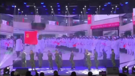 舞蹈:《祖国不会忘记》表演:淮南市谢家集区舞蹈协会。