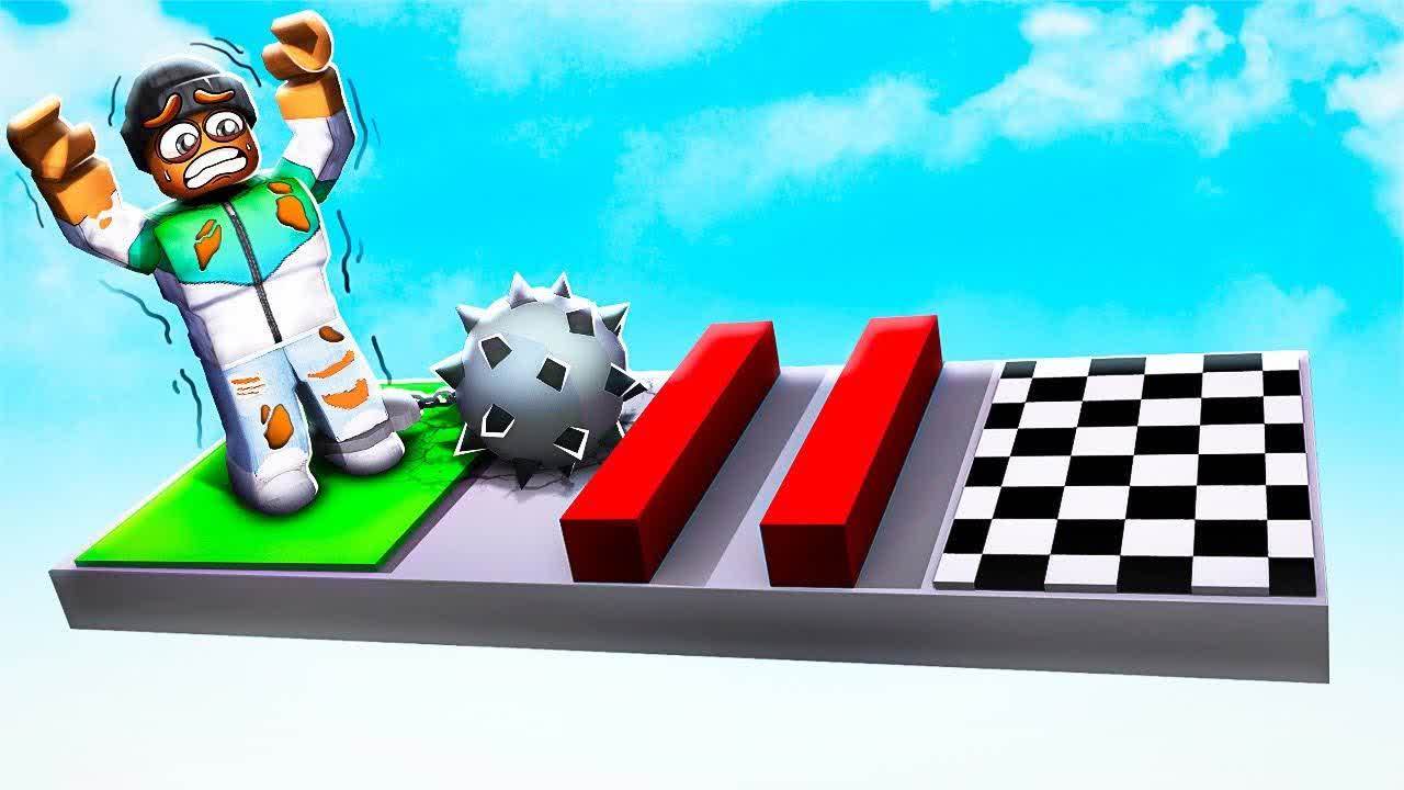 Roblox限制跑酷模拟器:禁止跳跃跑酷!变身刺猬索尼克!小格解说