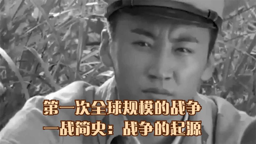 第一次全球规模的战争一战简史:战争的起源