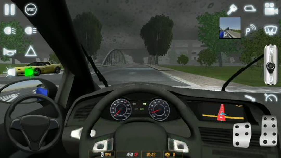 小车,模拟驾驶,