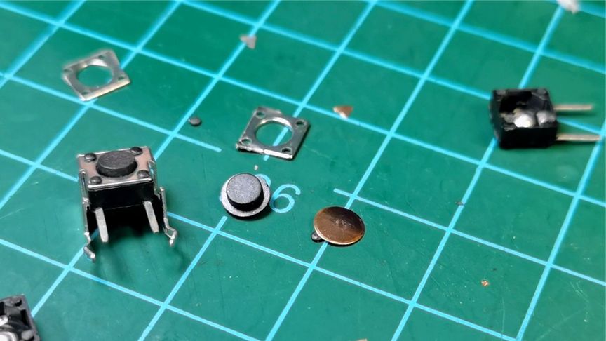 教你如何改变普通微动开关的按键力度,修复鼠标中键so easy