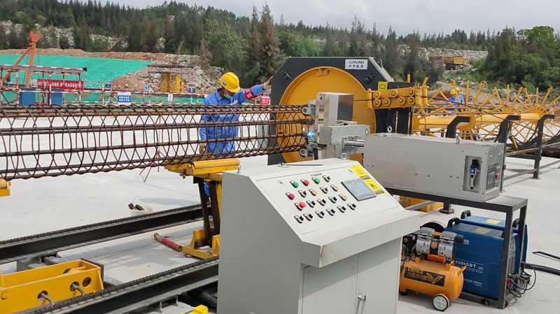 自动焊接滚焊机全自动数控钢筋笼滚焊机